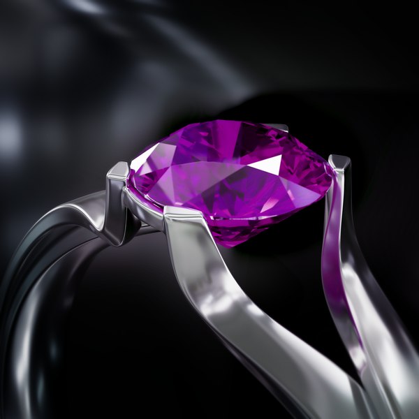 Diamond ring 02 ideal cut 3D model - TurboSquid 1781060