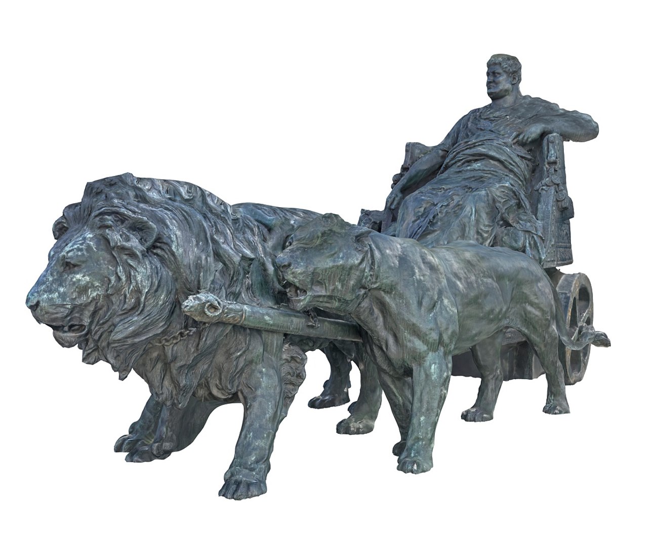 3d Model Neron Statue 16k