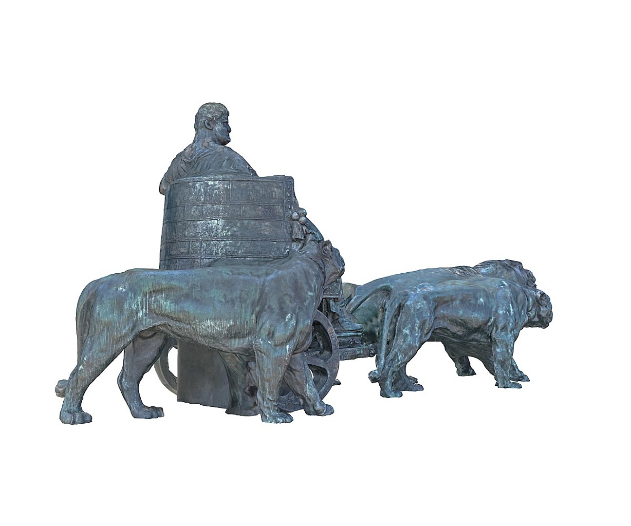 3d Model Neron Statue 16k