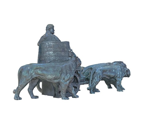 3d model neron statue 16k