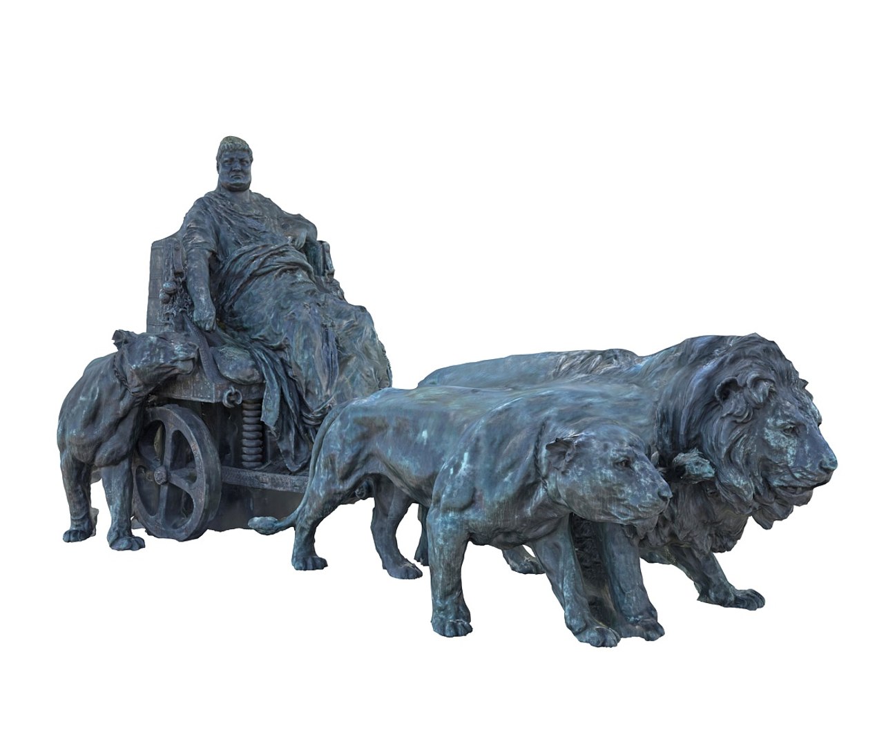 3d Model Neron Statue 16k