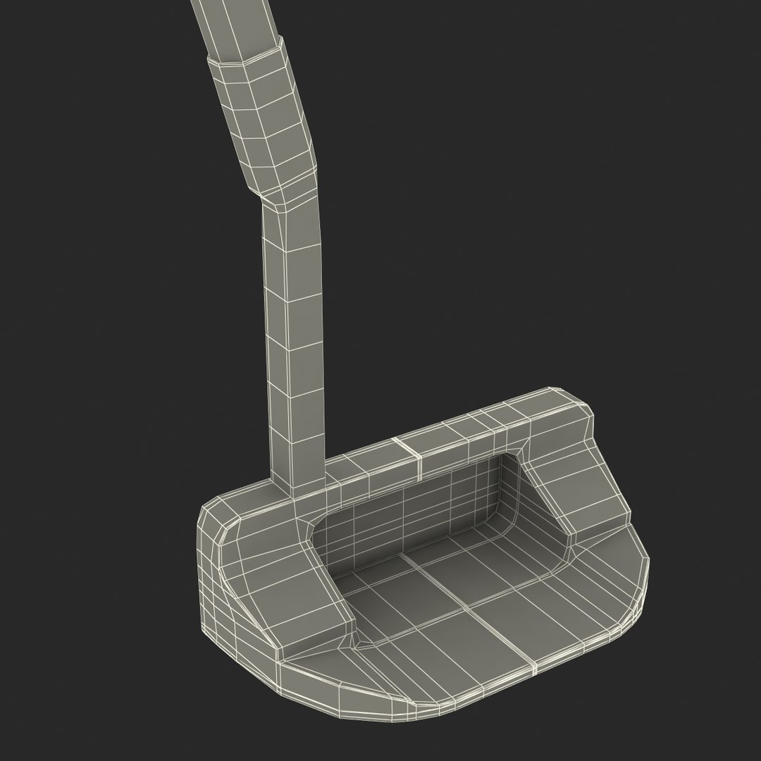 Putter Golf Club Generic 3d C4d