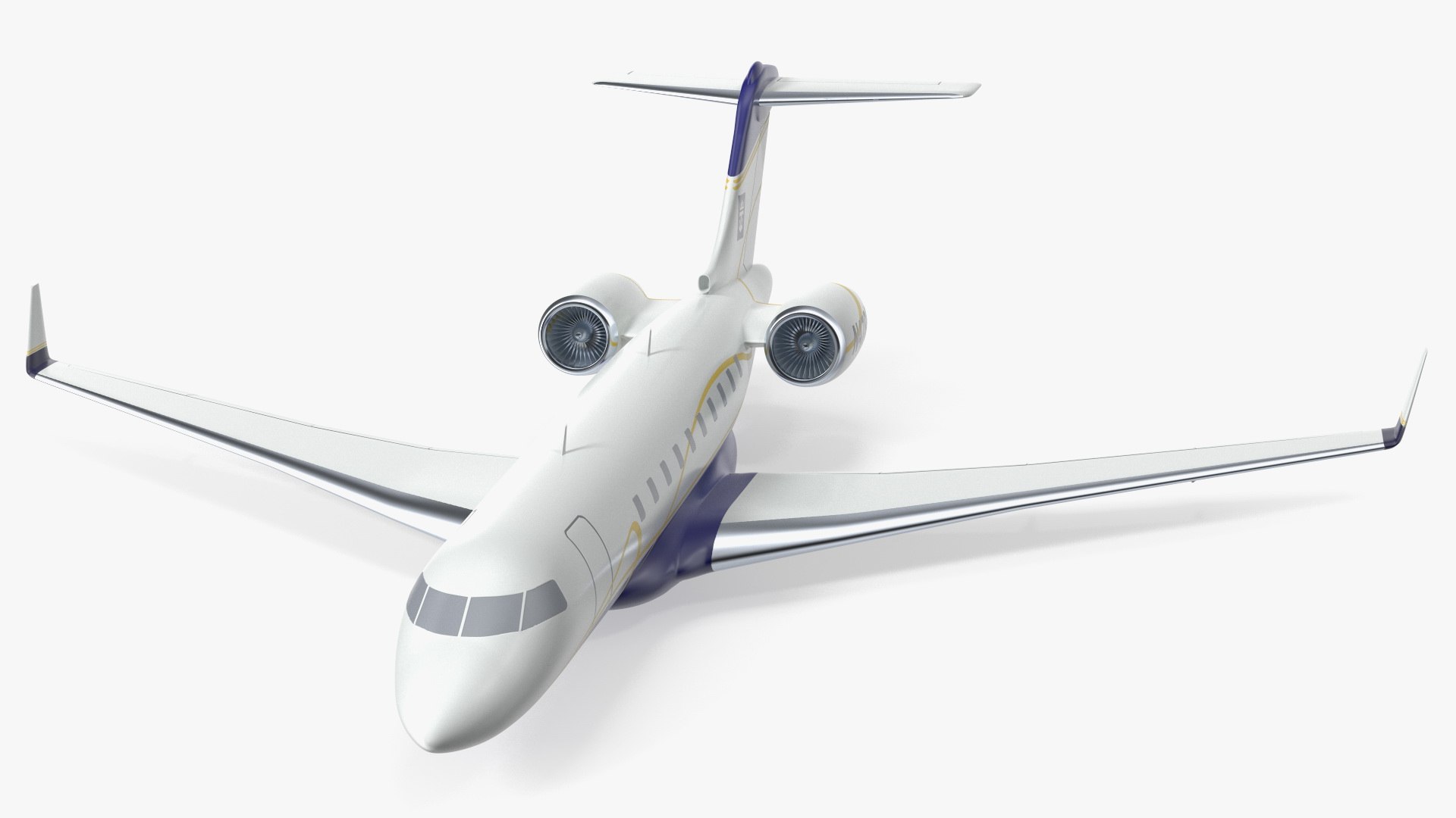 3D Bombardier Global 6000 Scale Model - TurboSquid 1766257