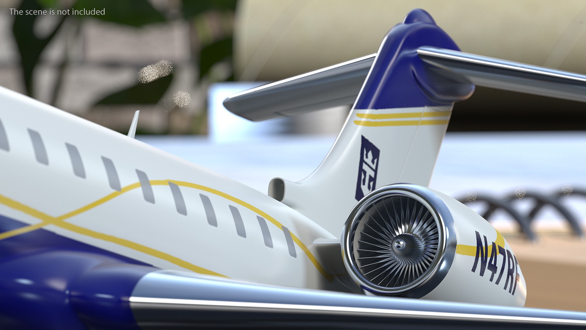 3D Bombardier Global 6000 Scale Model - TurboSquid 1766257