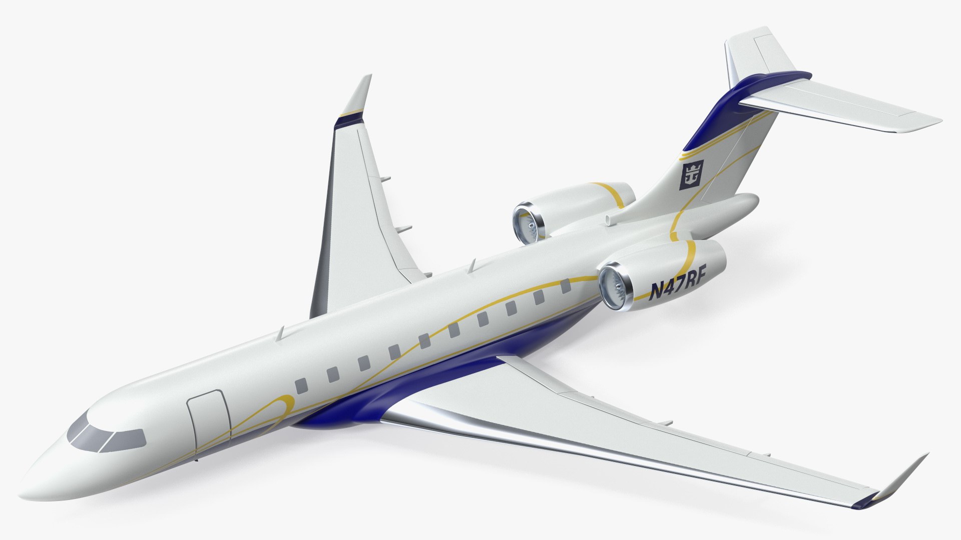 3D Bombardier Global 6000 Scale Model - TurboSquid 1766257