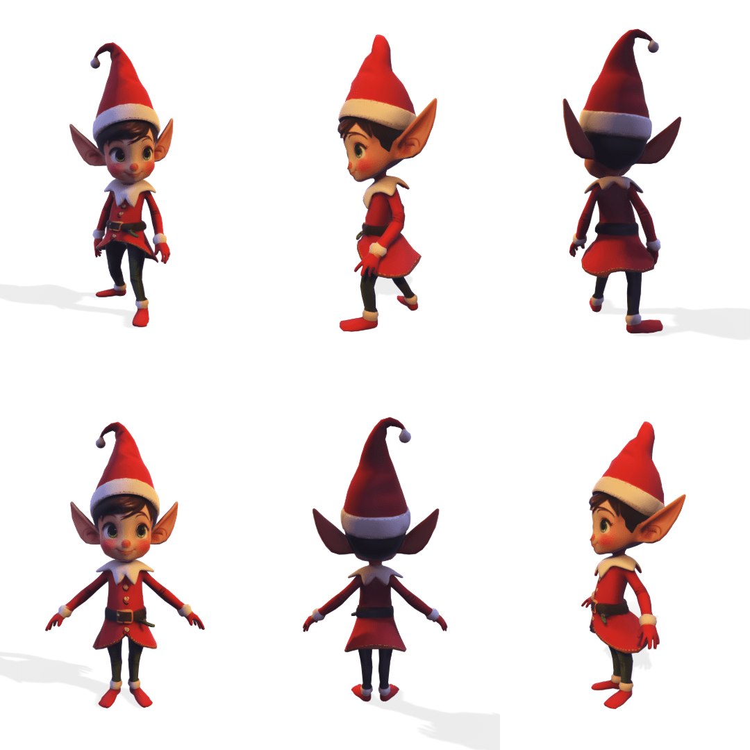 3D Model Jolly Elf The Festive Spirit - TurboSquid 2323940