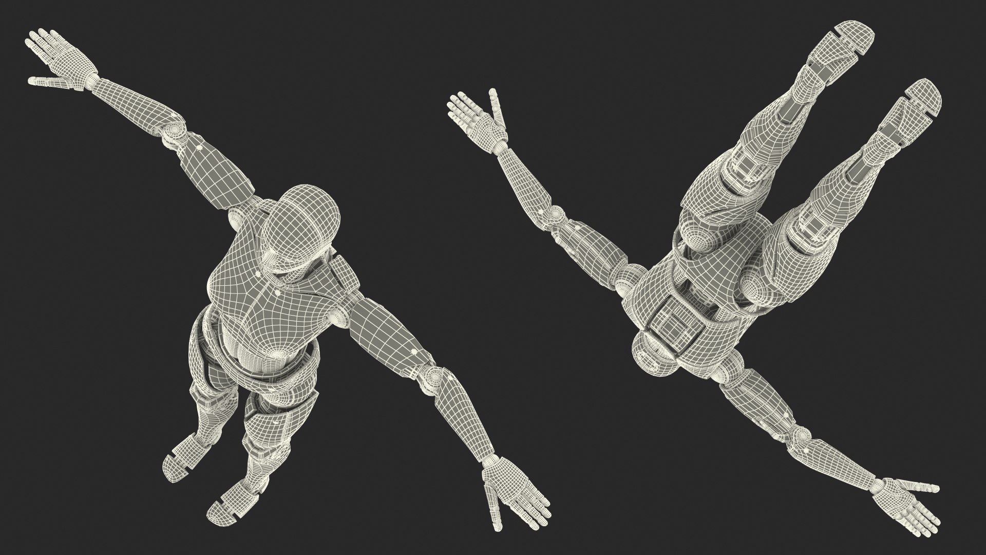 3D Cyborg Female Rigged for Cinema 4D model - TurboSquid 2111498