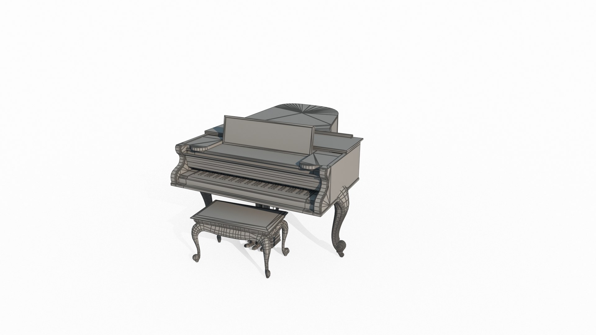 3D Modern Musical Instrument Classical Piano Model - TurboSquid 2398104