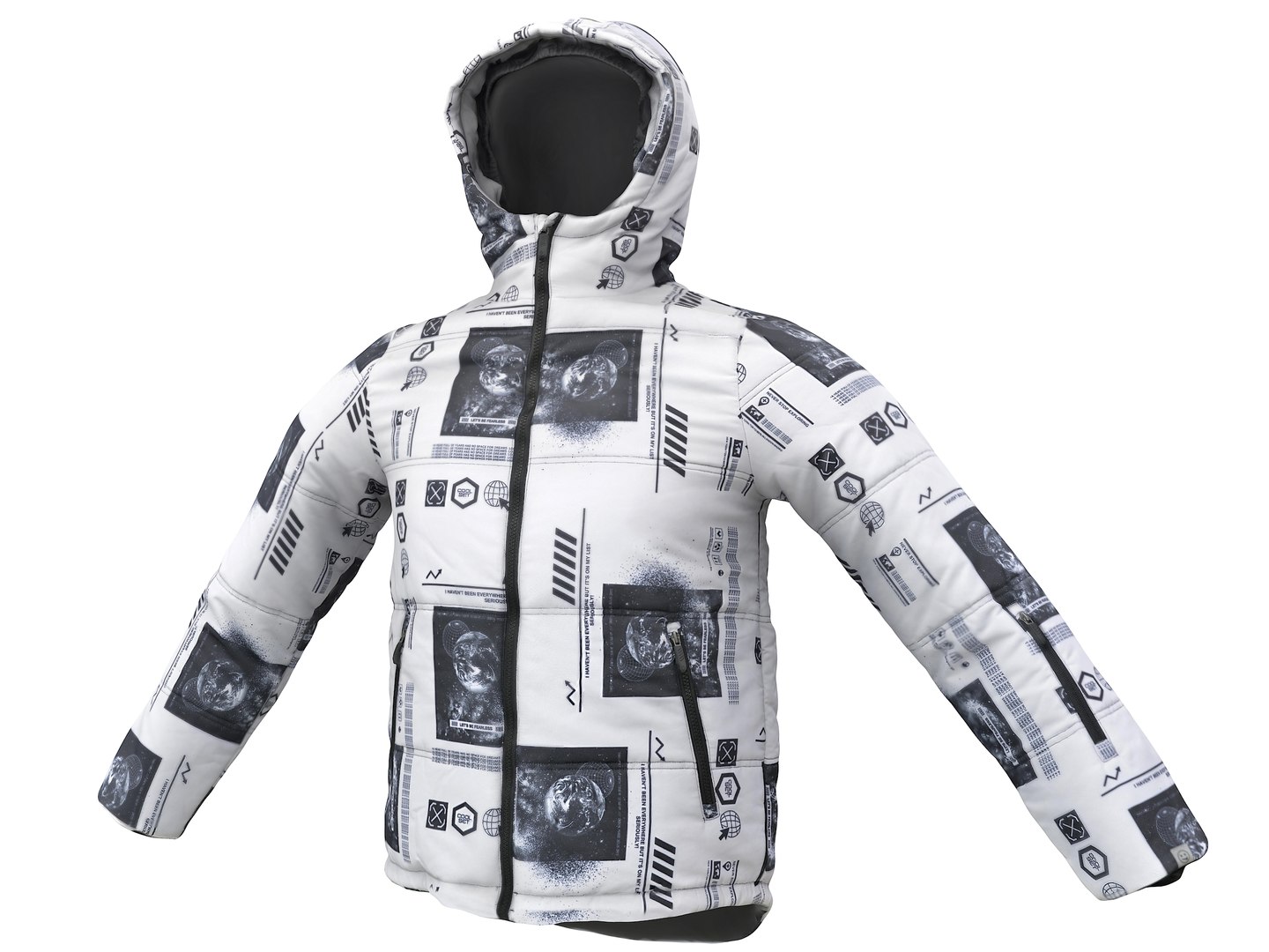 3D Winter Jacket Model - TurboSquid 1861962