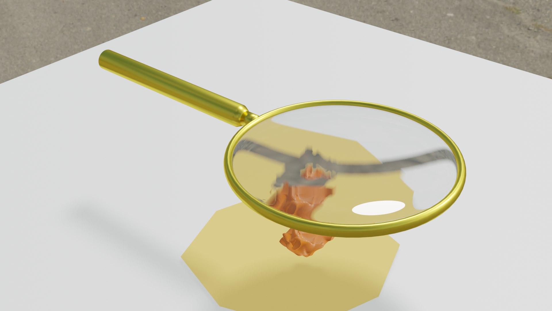 3D MAGNIFYING LENS - TurboSquid 1877584