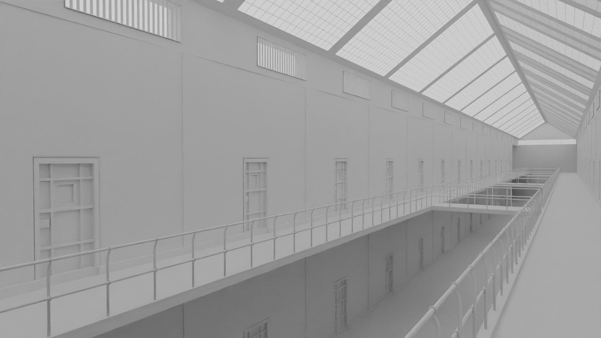 3D model Prison Interior - TurboSquid 2157341