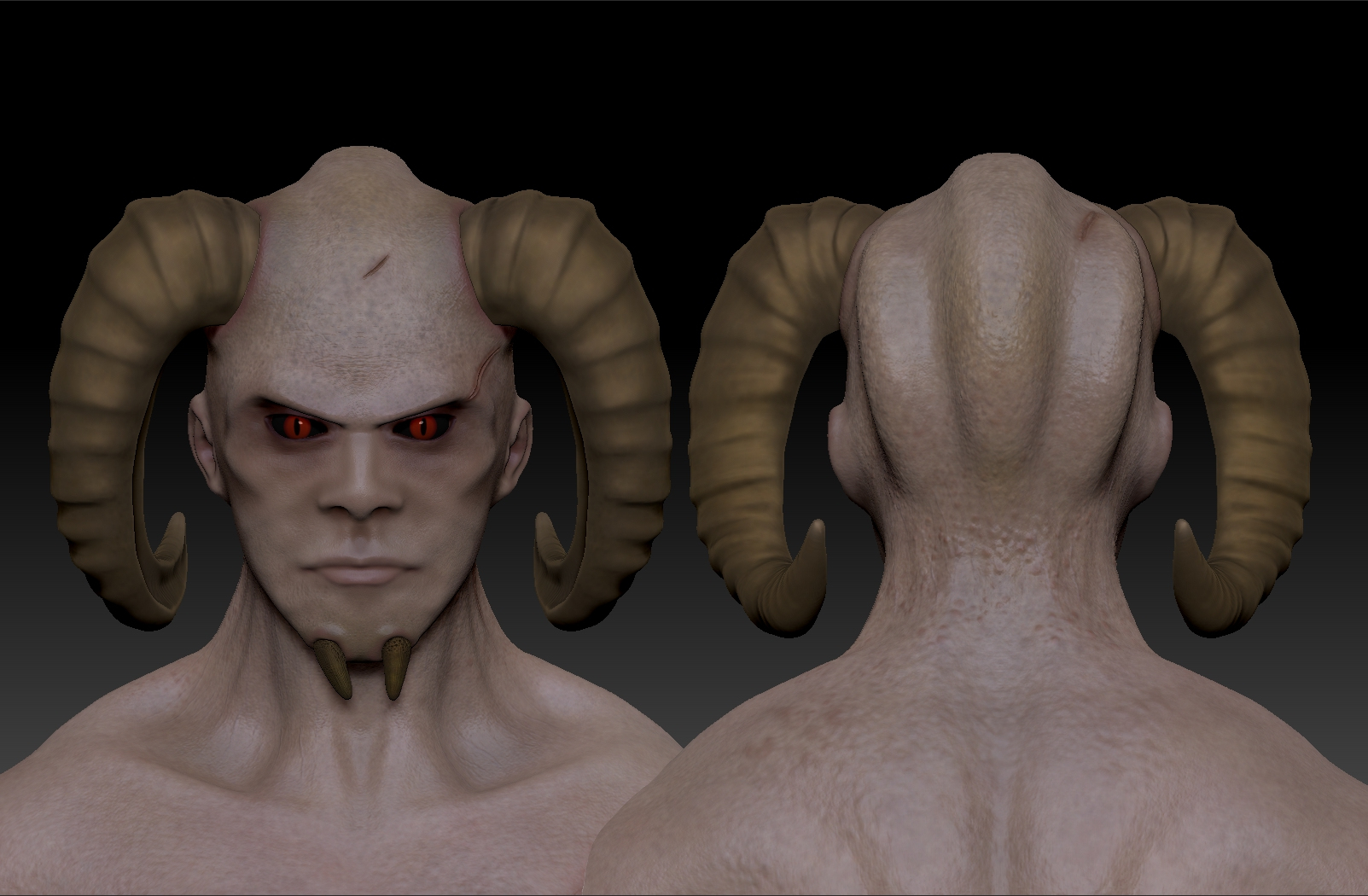 3d obj demon
