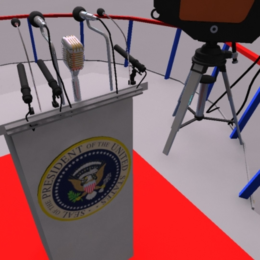 3d Special Events Podium Model