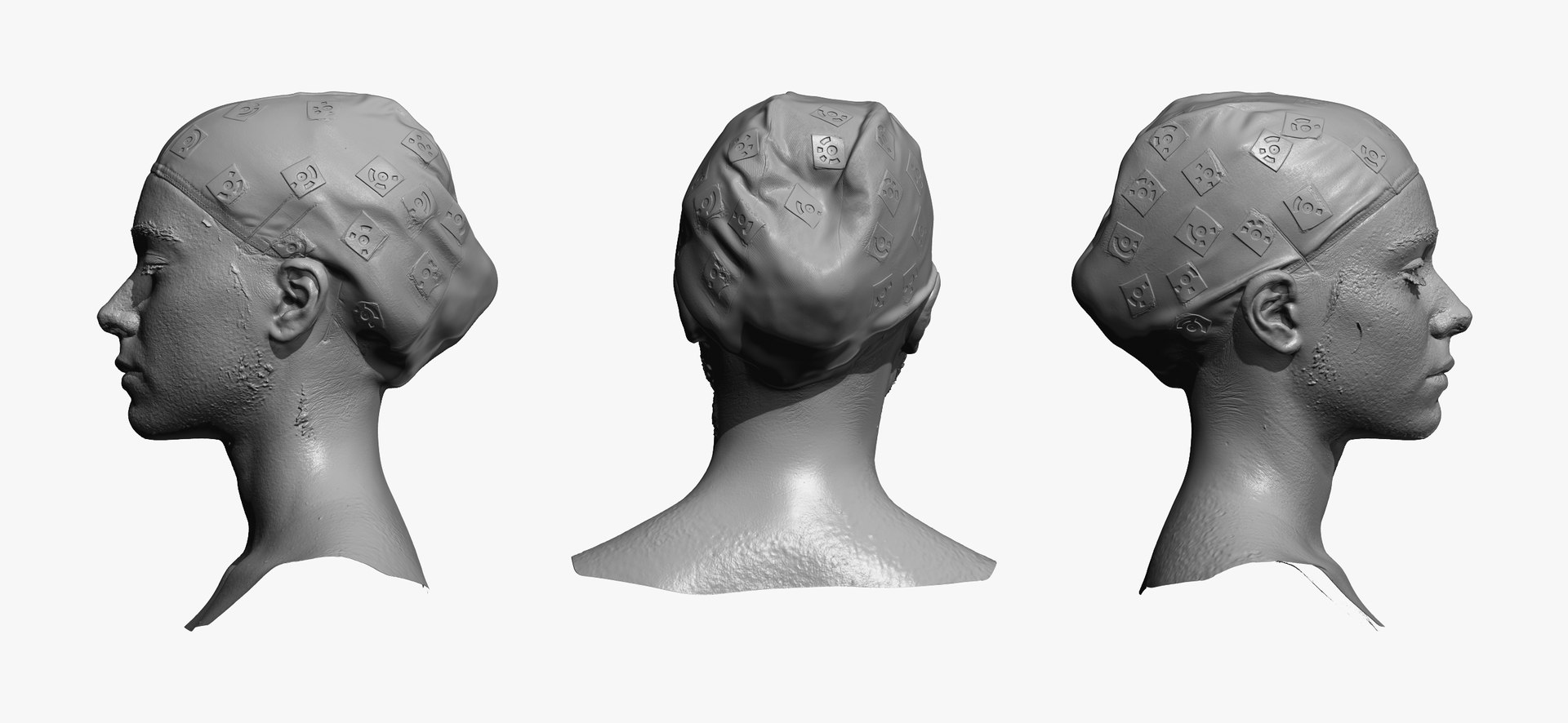 Head Human Scan 3D Model - TurboSquid 1684153