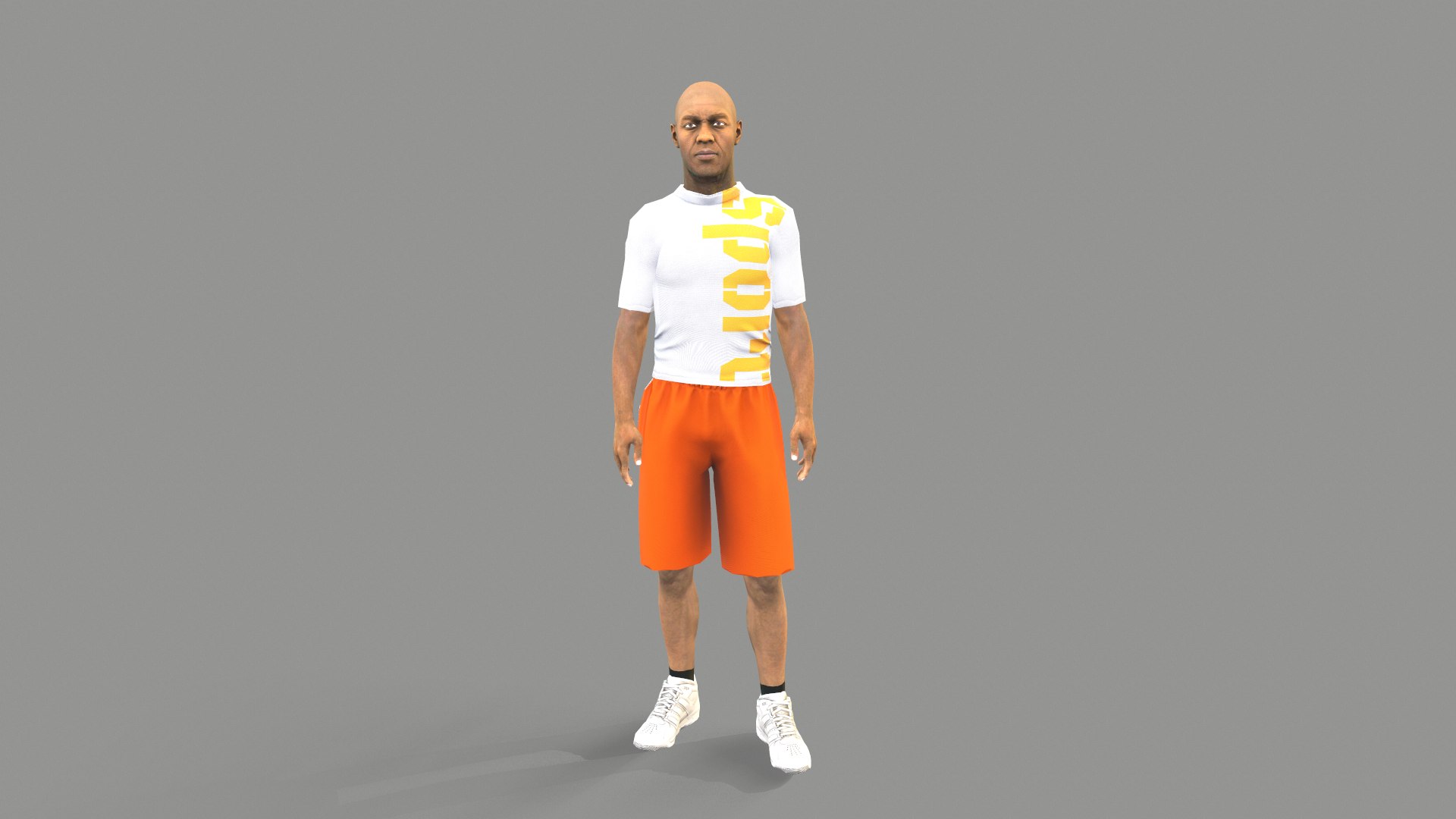 3D NPC Sport Man Model - TurboSquid 1903257