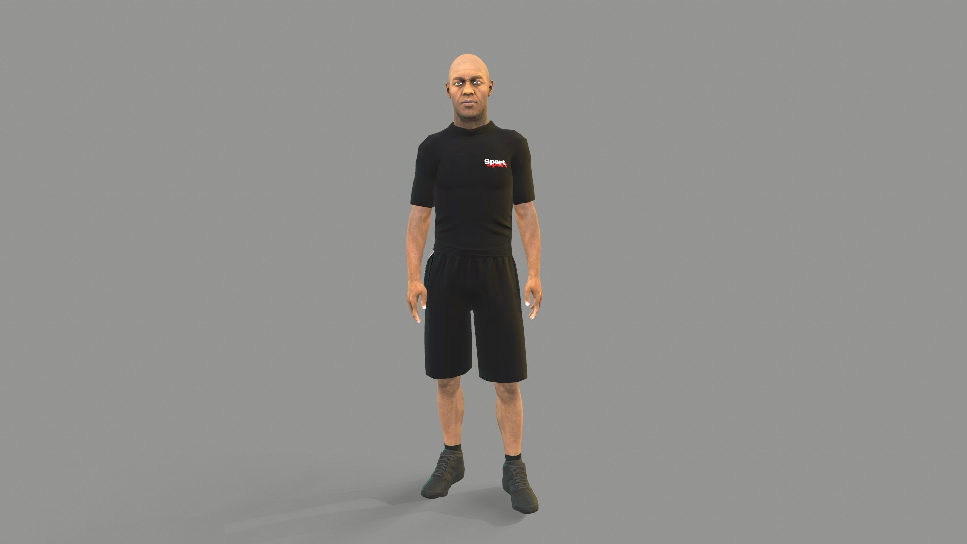 3D NPC Sport Man Model - TurboSquid 1903257