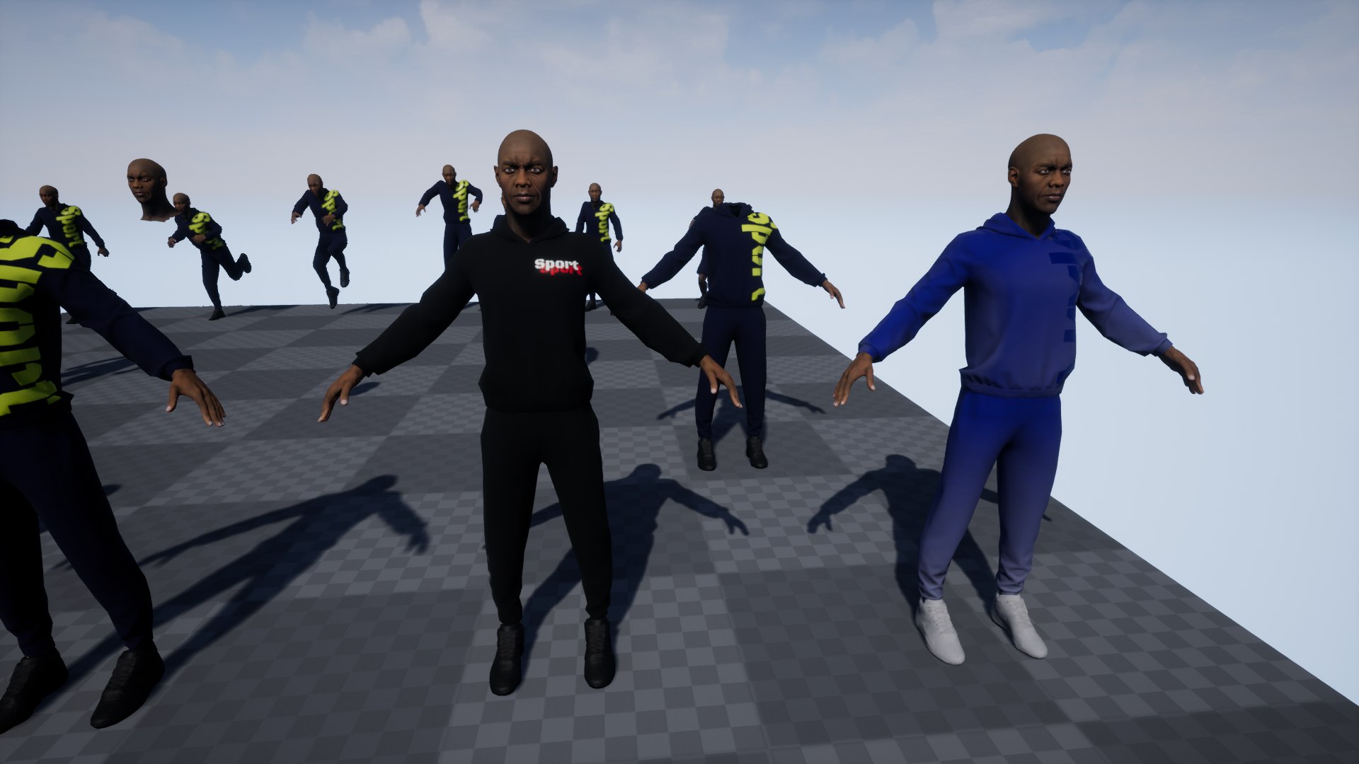 3D NPC Sport Man Model - TurboSquid 1903257