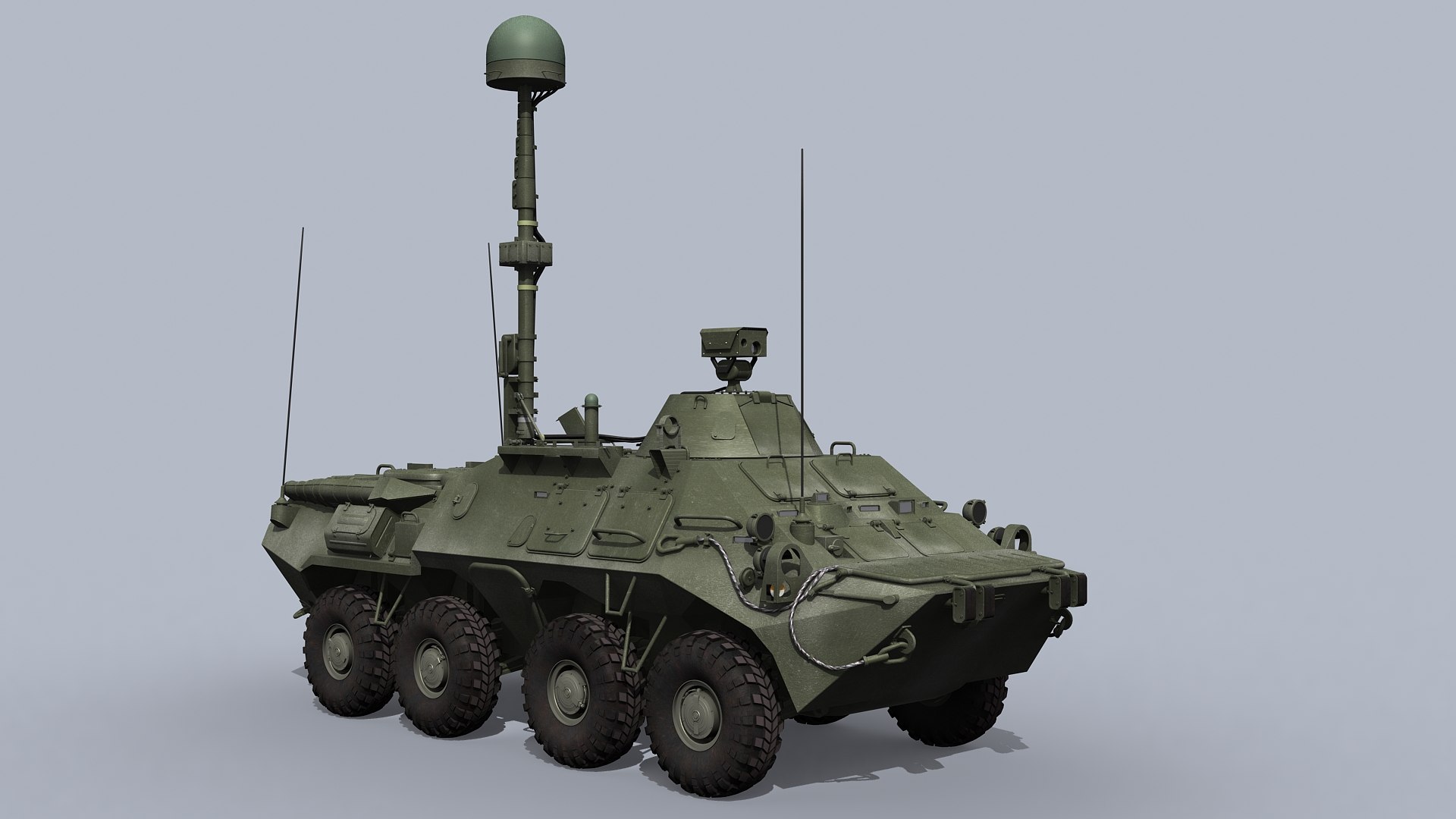 3D Model PU-12M7 Command Post - TurboSquid 2177184