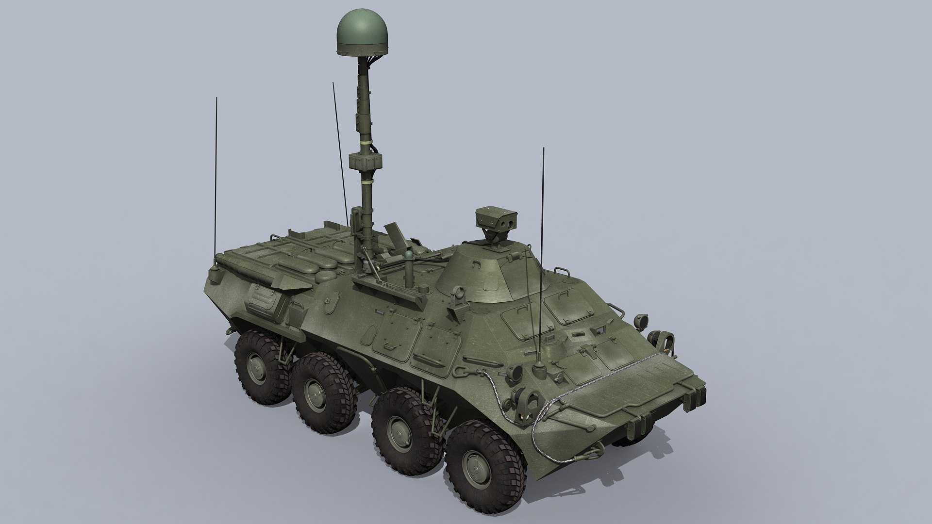 3D Model PU-12M7 Command Post - TurboSquid 2177184