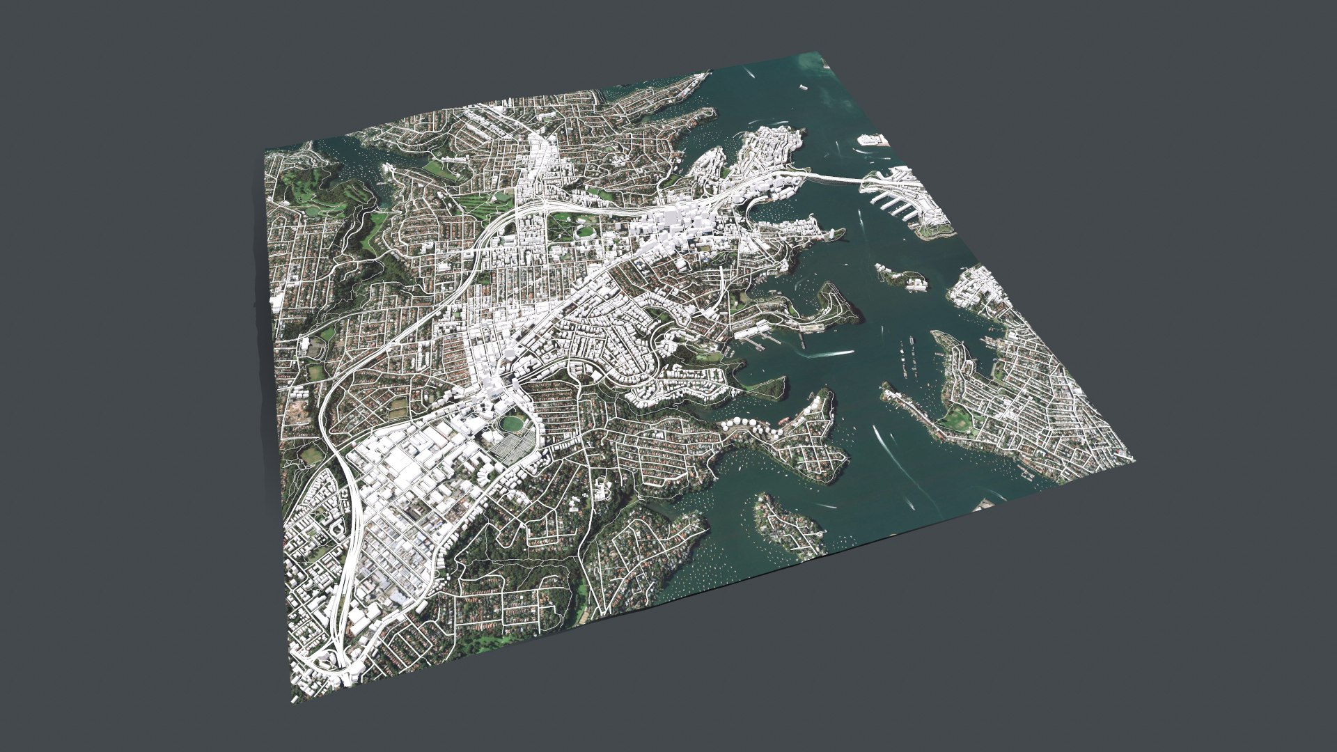 3D Model Cityscape North Sydney Australia - TurboSquid 1911113