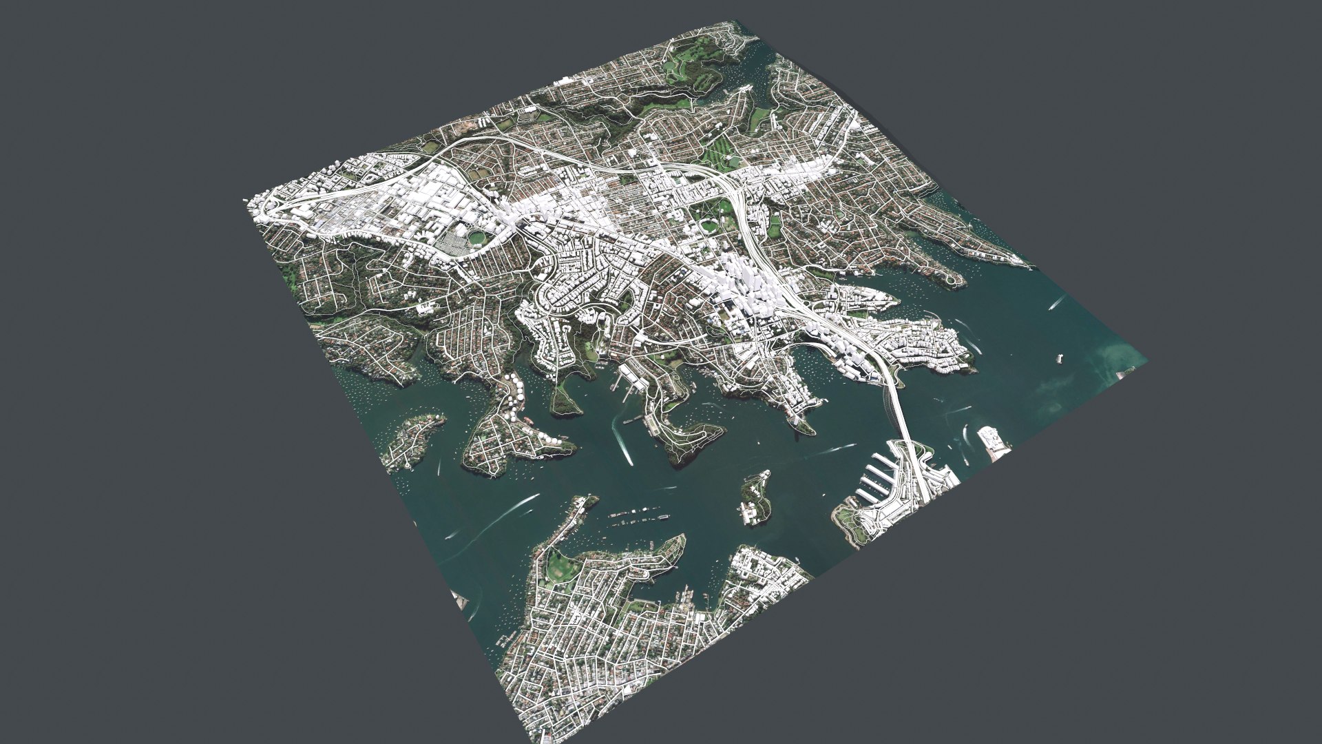 3D Model Cityscape North Sydney Australia - TurboSquid 1911113