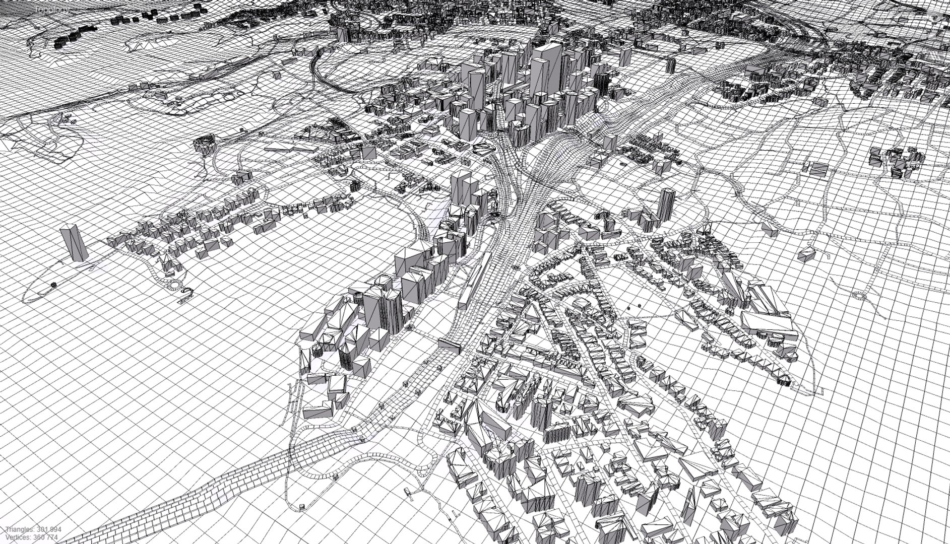 3D Model Cityscape North Sydney Australia - TurboSquid 1911113