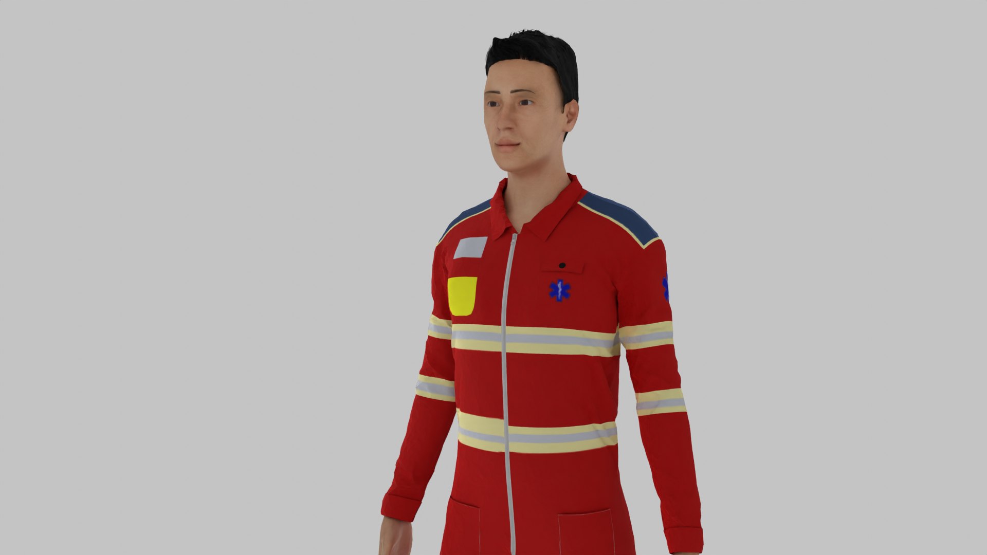 Paramedic Model - TurboSquid 1971546