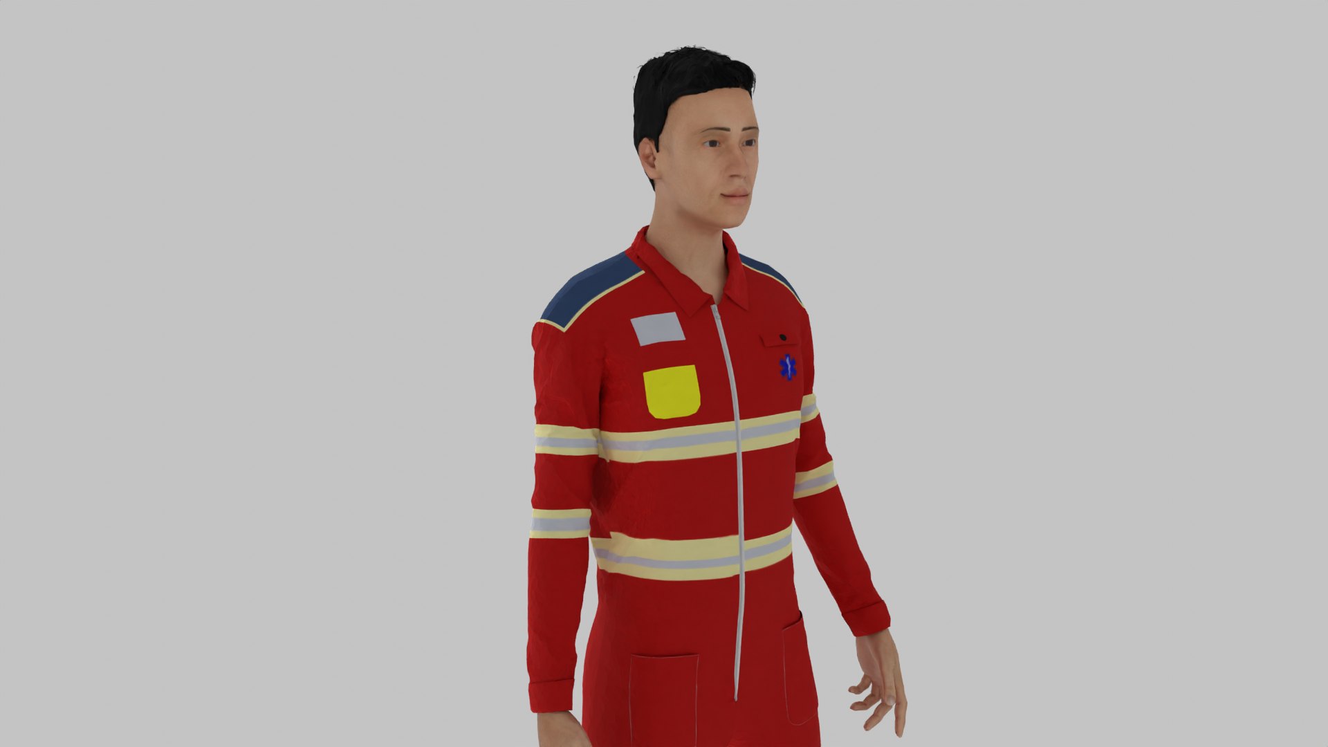 Paramedic Model - TurboSquid 1971546