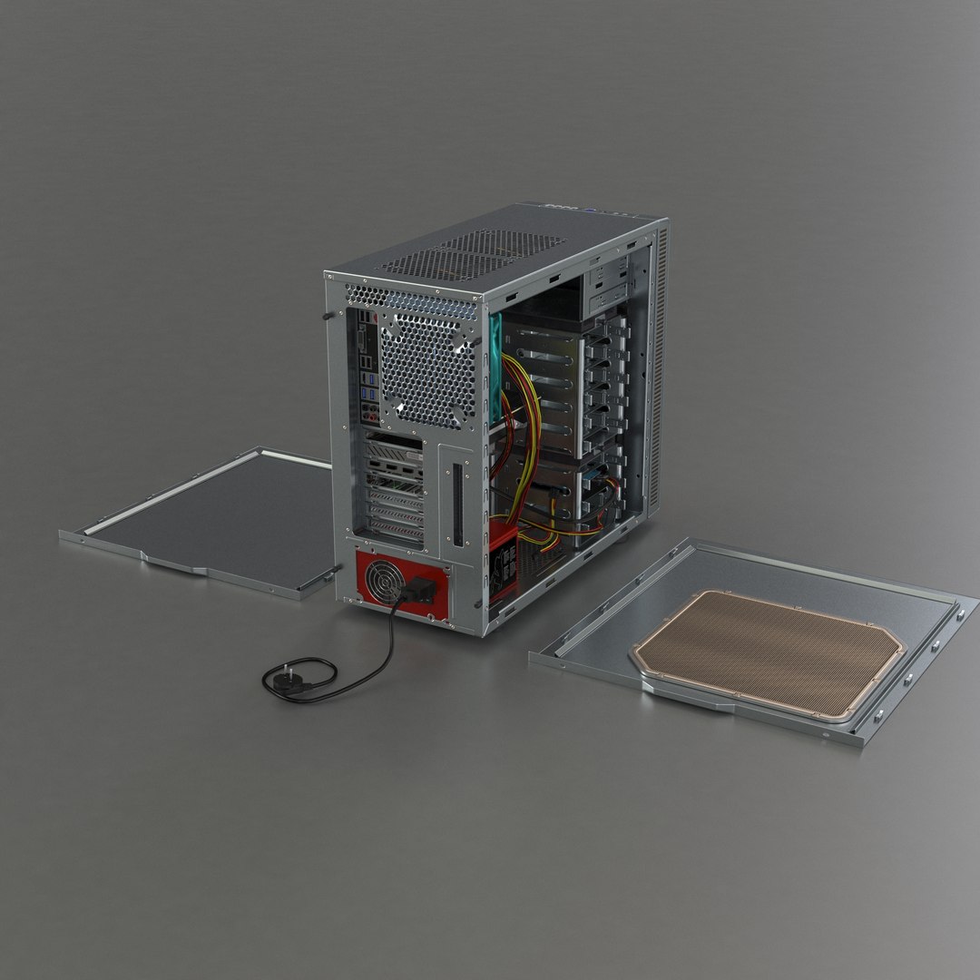 3D Model Computer Assembly - TurboSquid 1386292