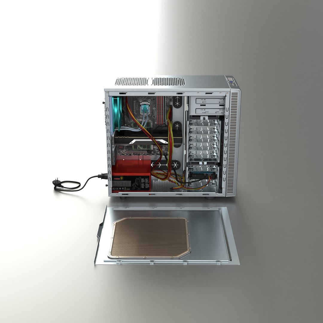 3D Model Computer Assembly - TurboSquid 1386292