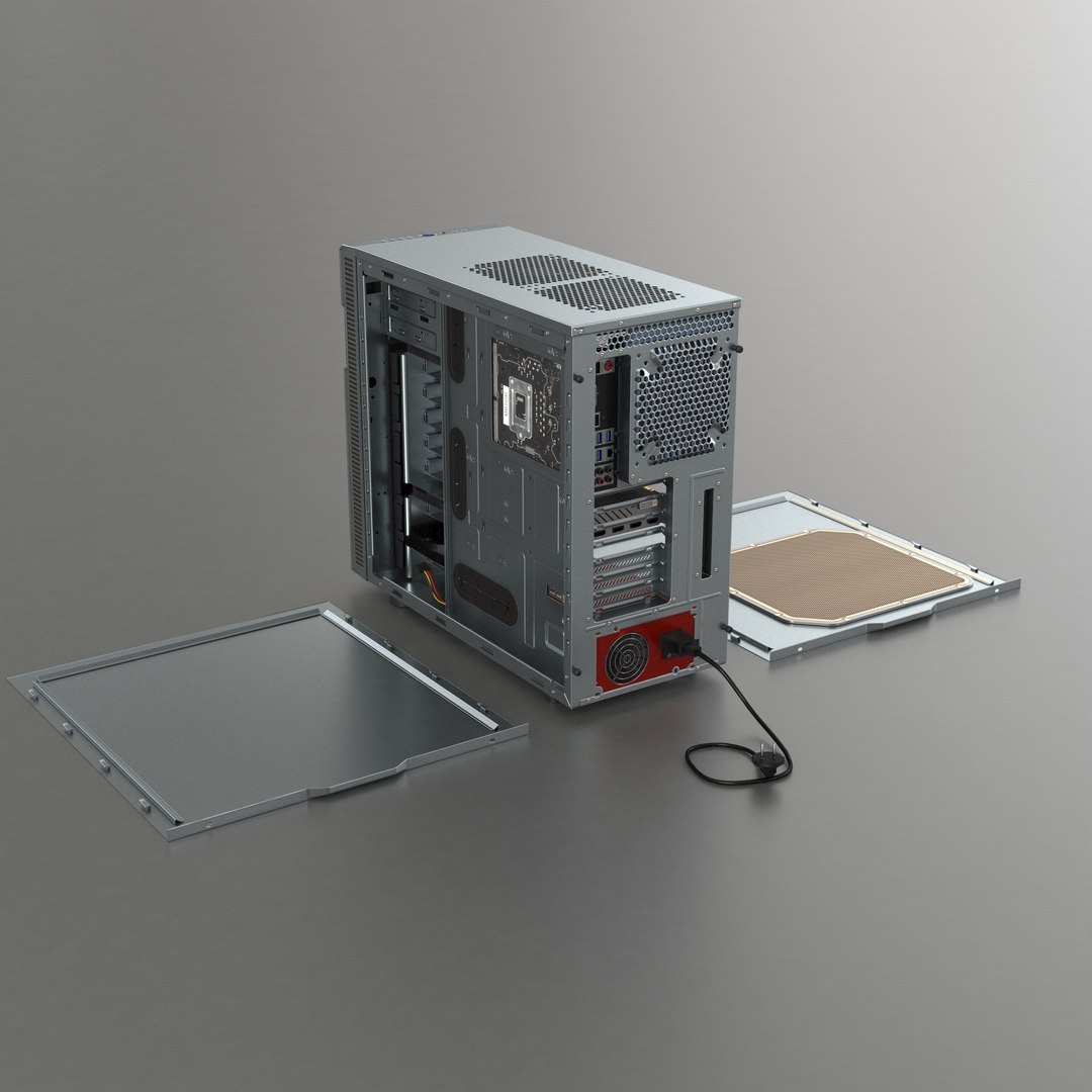 3D Model Computer Assembly - TurboSquid 1386292