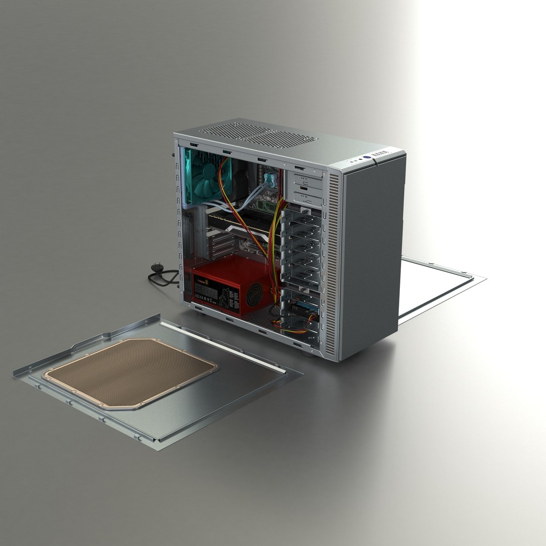 3D Model Computer Assembly - TurboSquid 1386292