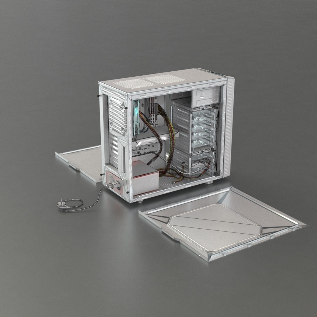 3D Model Computer Assembly - TurboSquid 1386292
