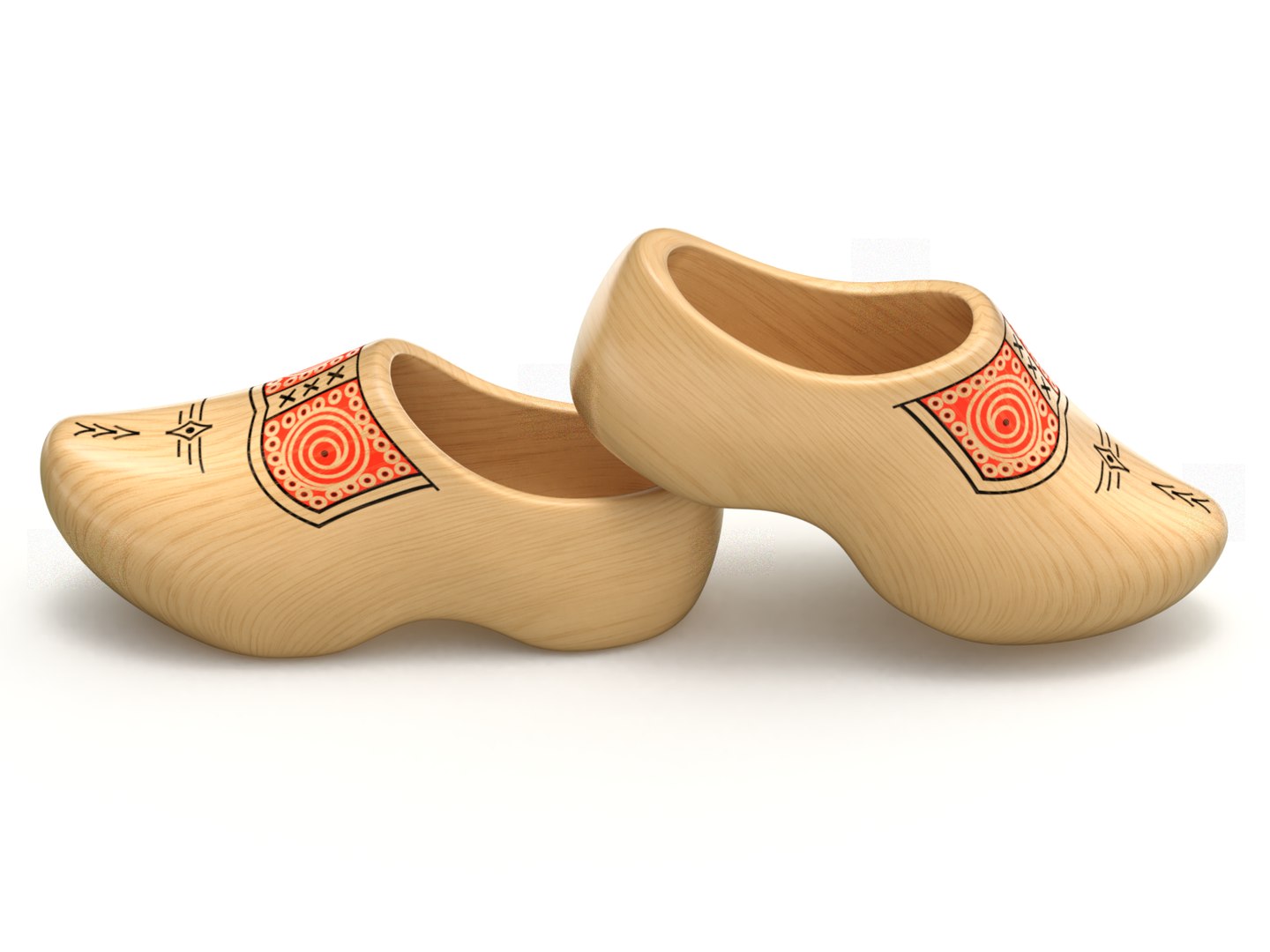 Clog Dutch 3D Model - TurboSquid 1692556
