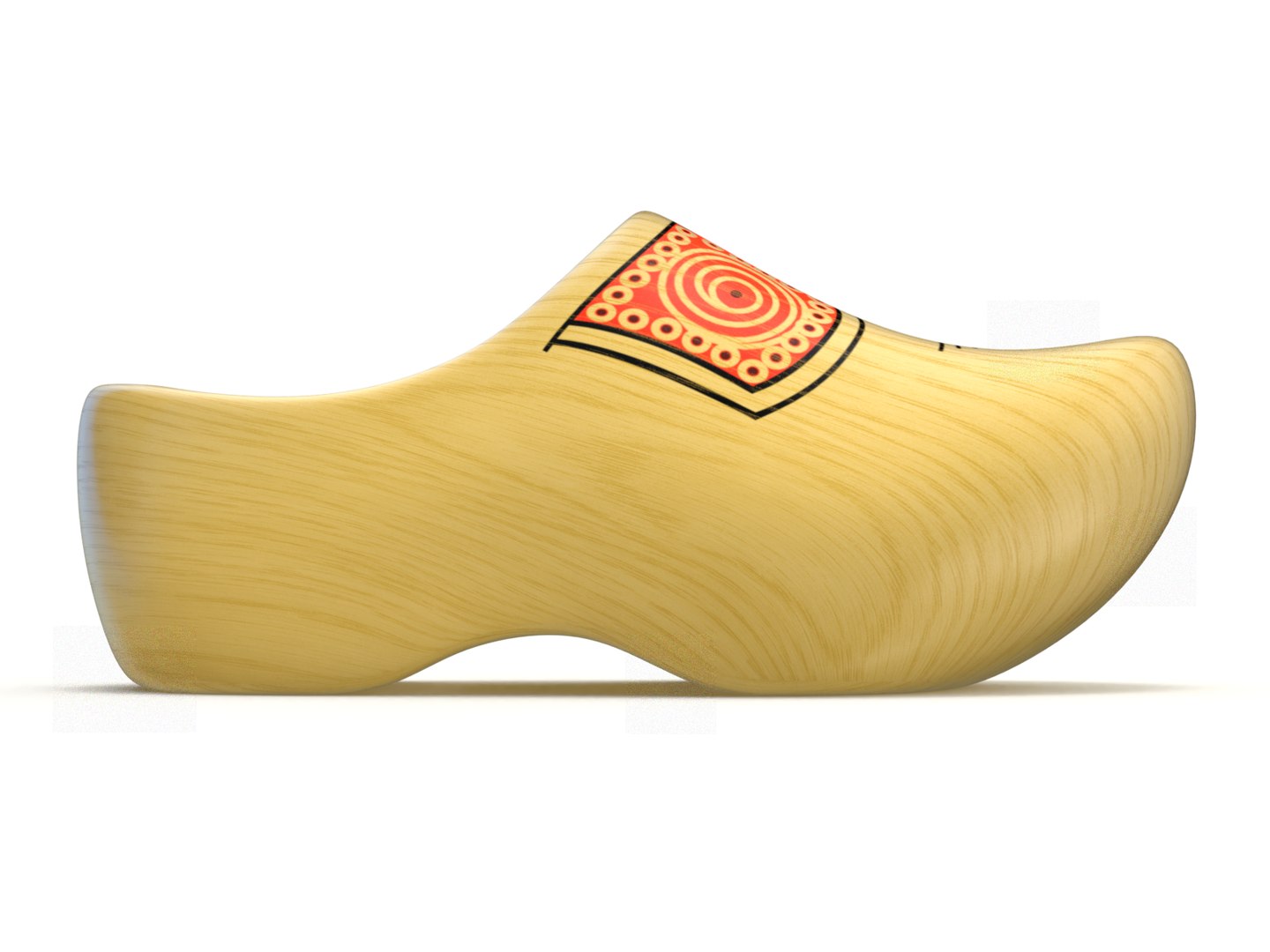 Clog Dutch 3D Model - TurboSquid 1692556