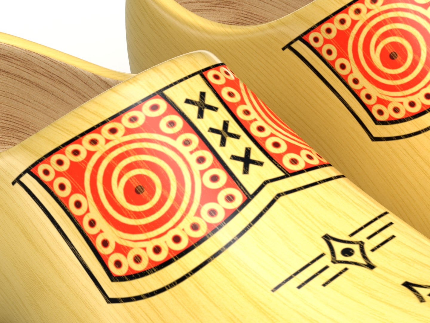 Clog Dutch 3D Model - TurboSquid 1692556