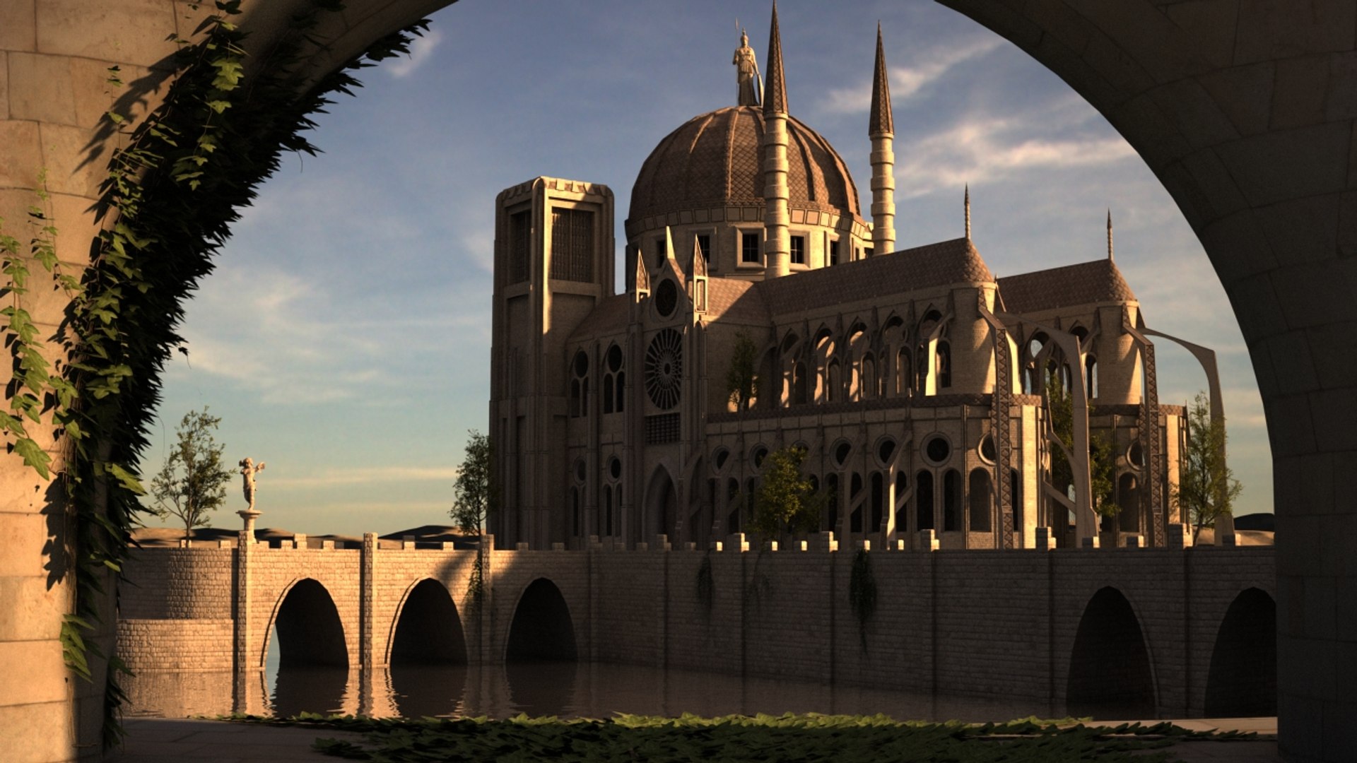 Fantasy Cathedral Max