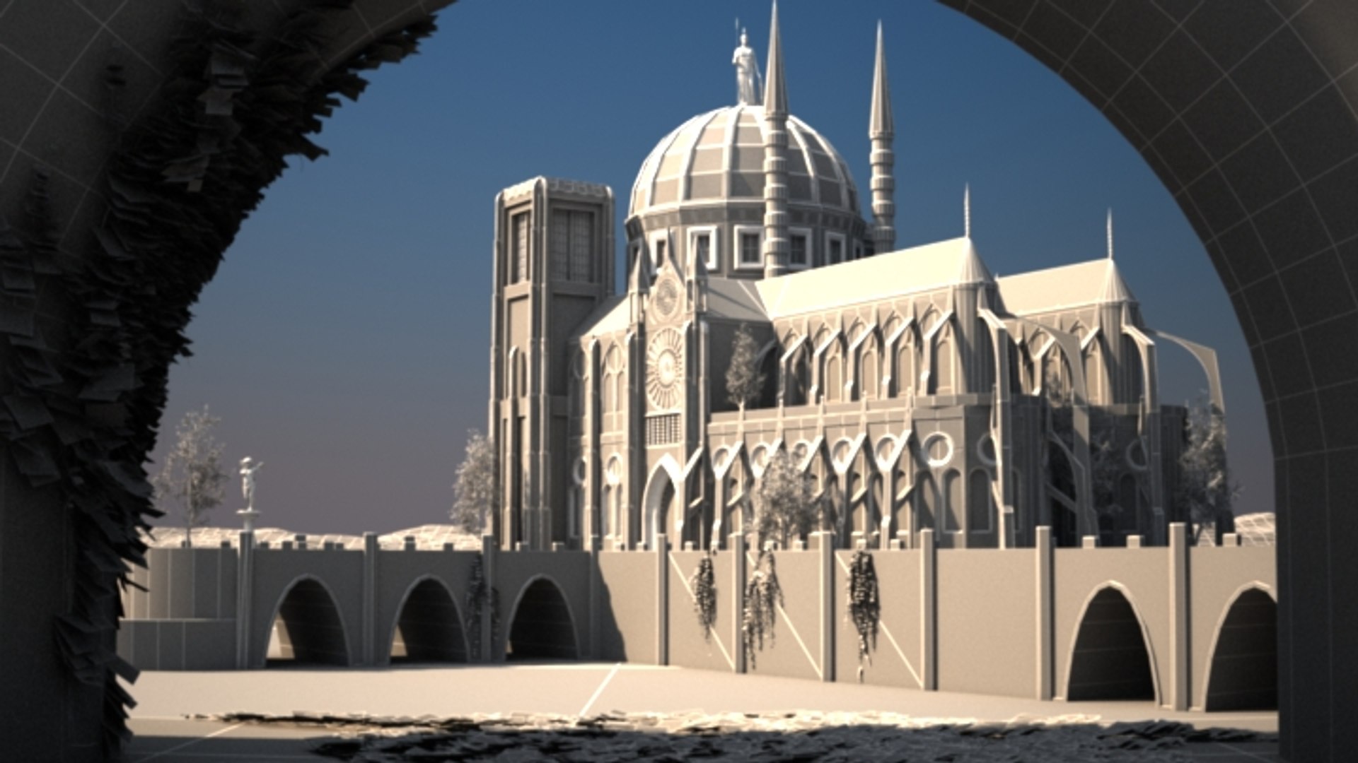 Fantasy Cathedral Max