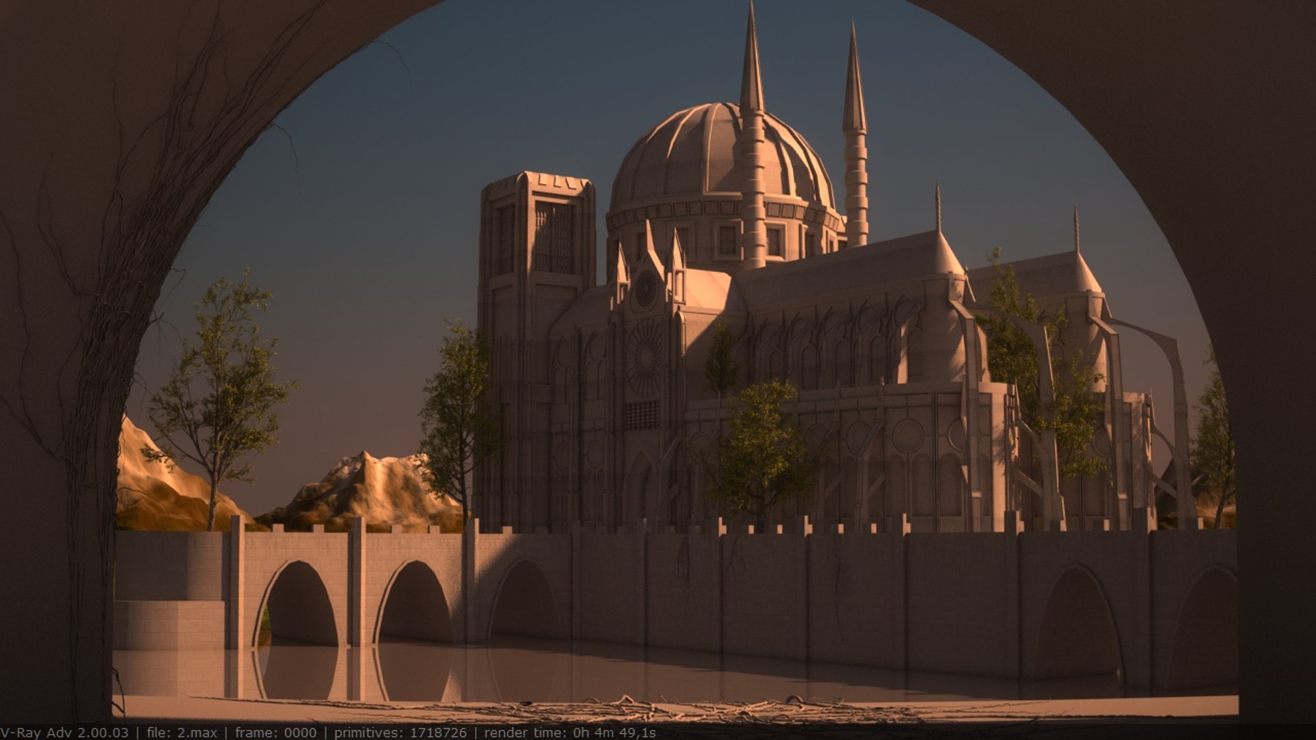 Fantasy Cathedral Max