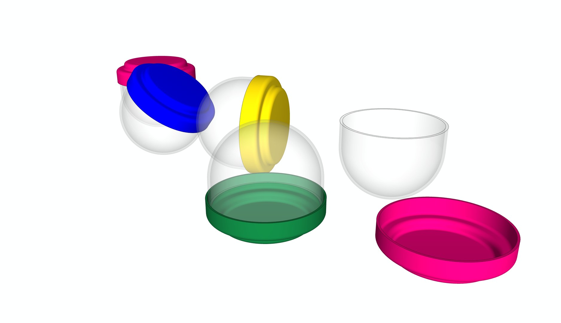 Toy Prize Acorn Capsules 3D Model - TurboSquid 2183537