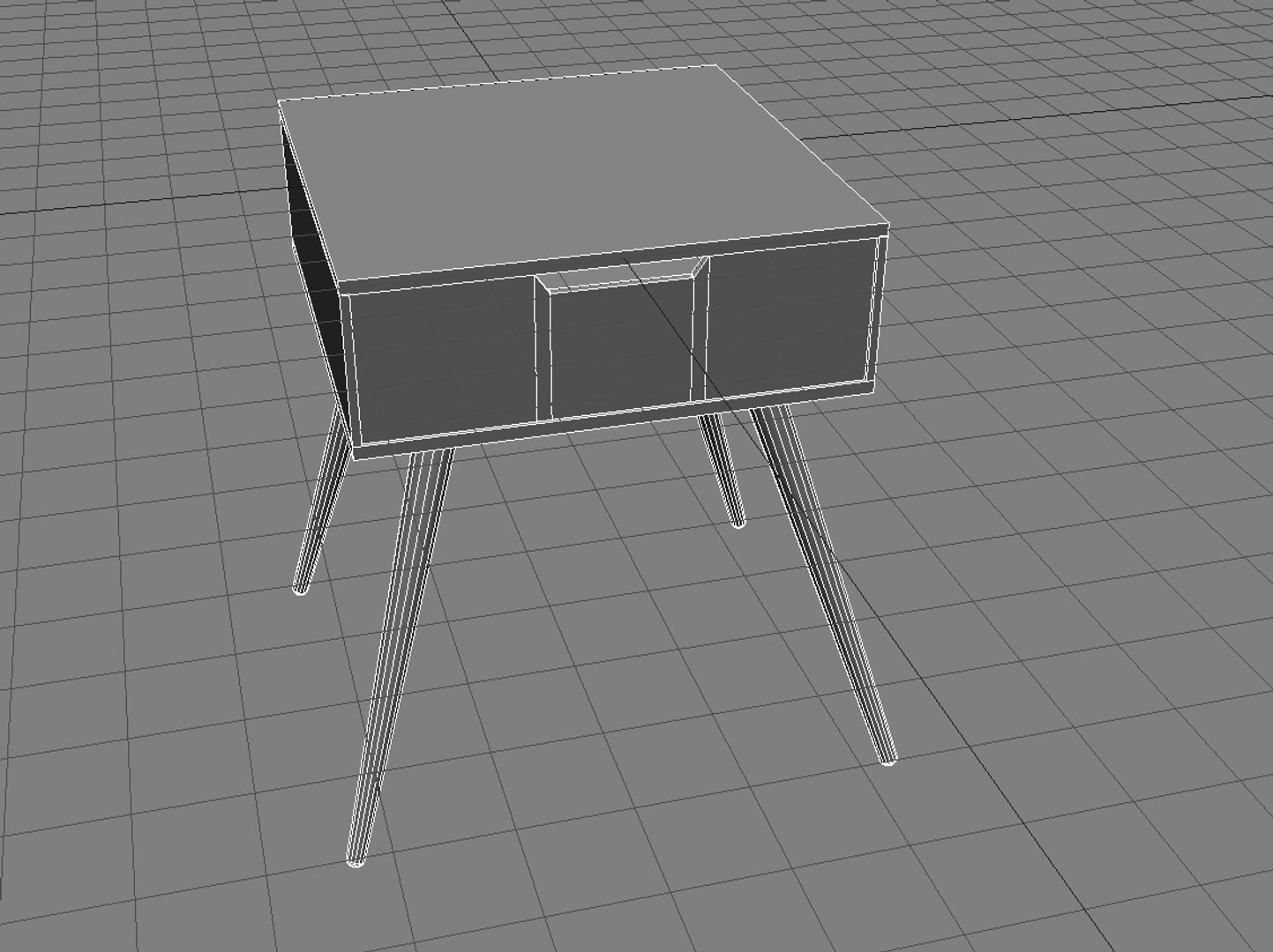 Bedside Stand 3D Model - TurboSquid 1697716