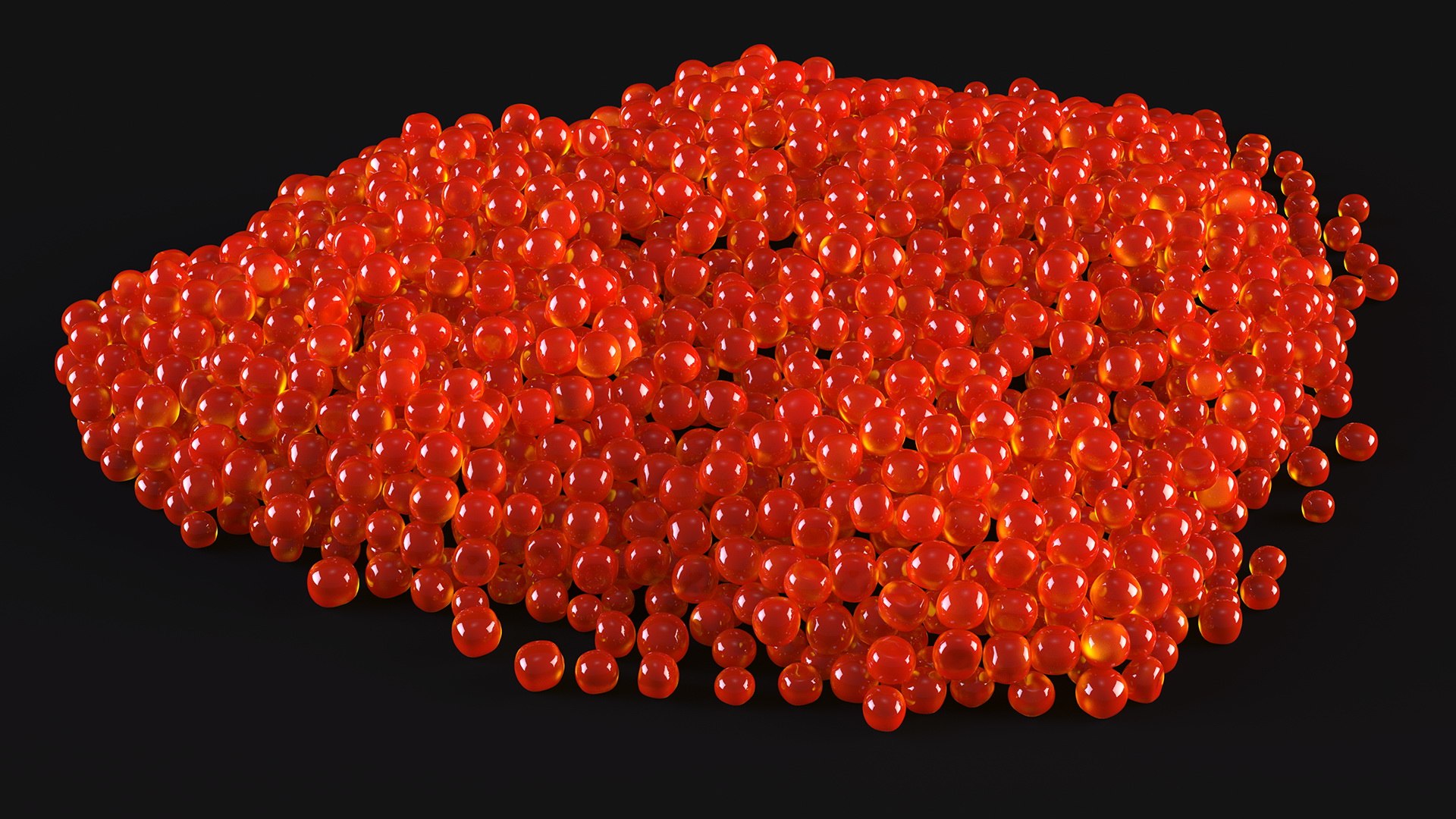 3D Red Caviar Collection - TurboSquid 2062424