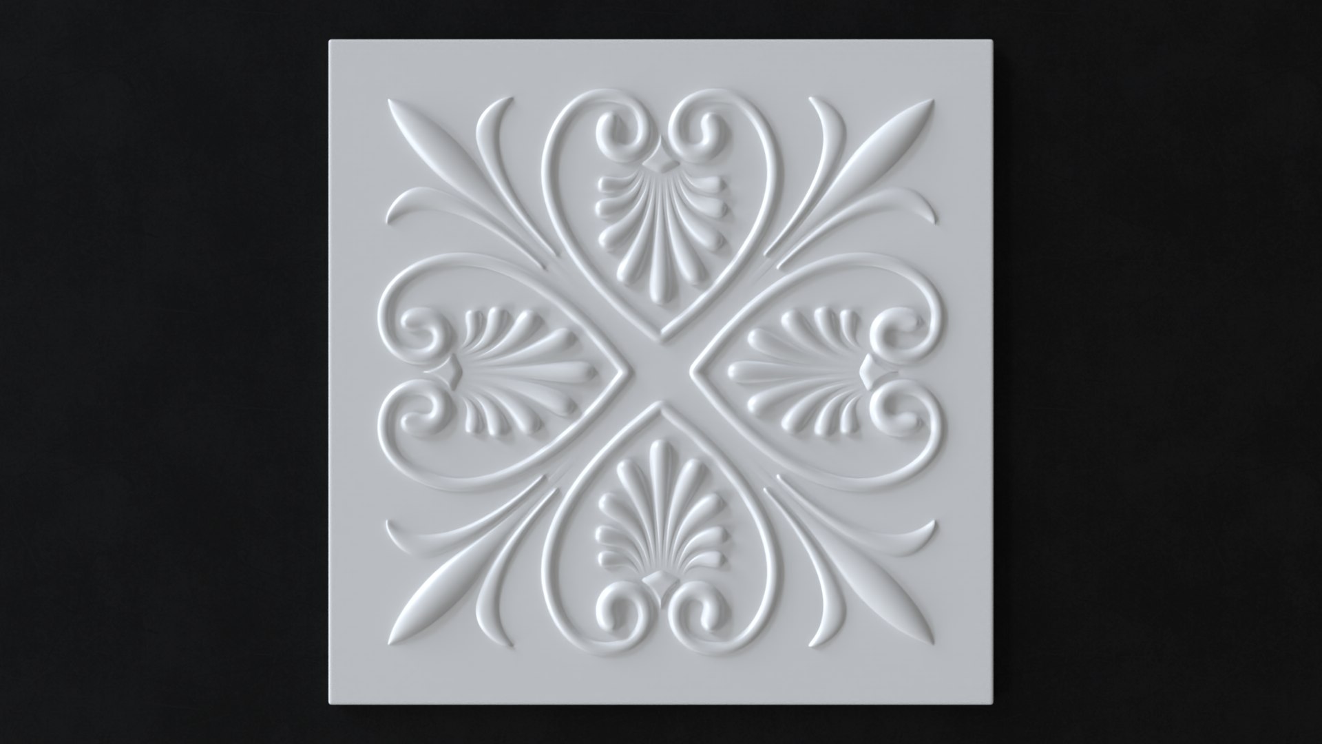 Ceiling Tile Pattern 3D - TurboSquid 1545787