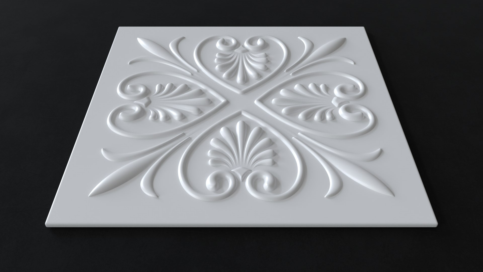 Ceiling Tile Pattern 3D - TurboSquid 1545787