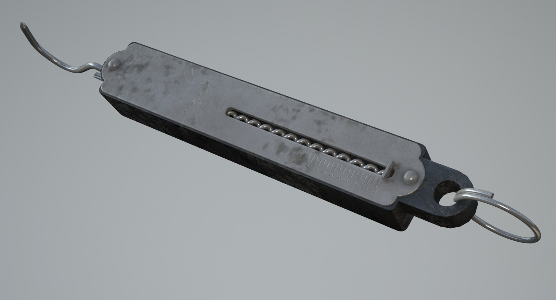 3D Model Spring Balance Scale - TurboSquid 1286904