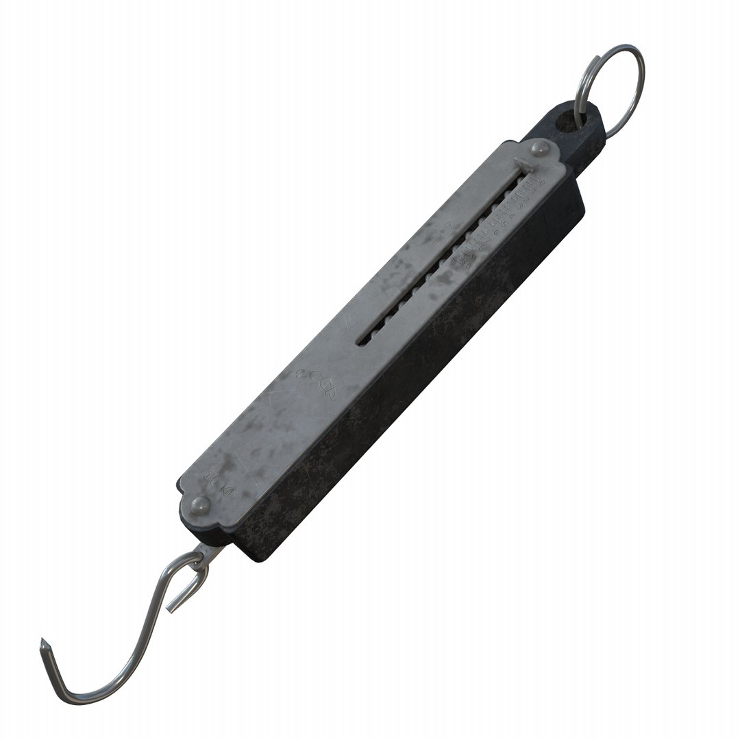 3D Model Spring Balance Scale - TurboSquid 1286904
