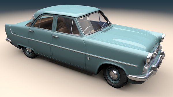 3D model Ford Zephyr Six MK2 1956 - TurboSquid 2029236