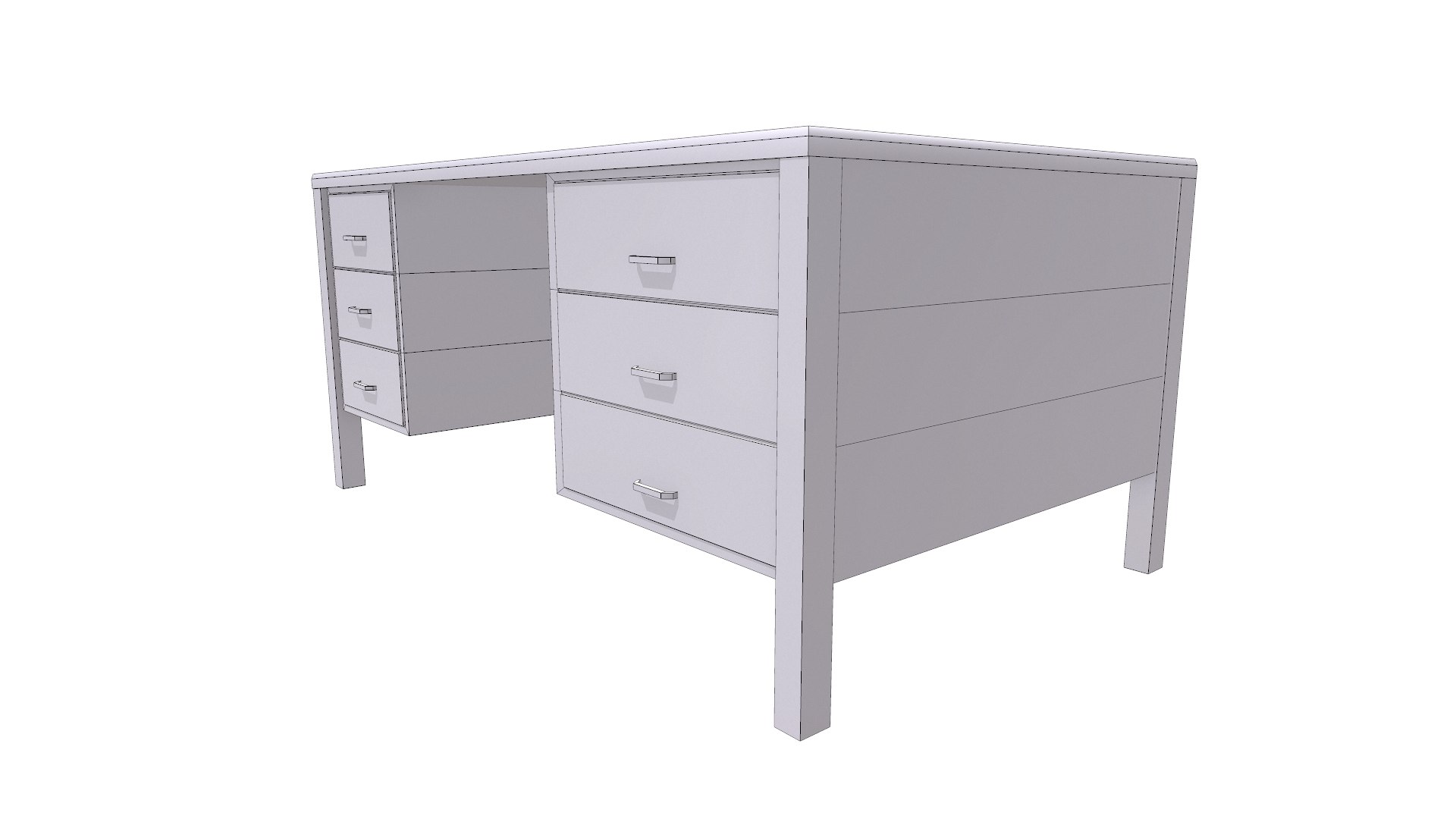 3D Old Metal Table Low-poly PBR Model - TurboSquid 2204913