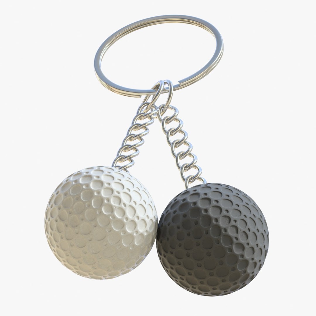 Keychain Ball 3D Model - TurboSquid 1325068