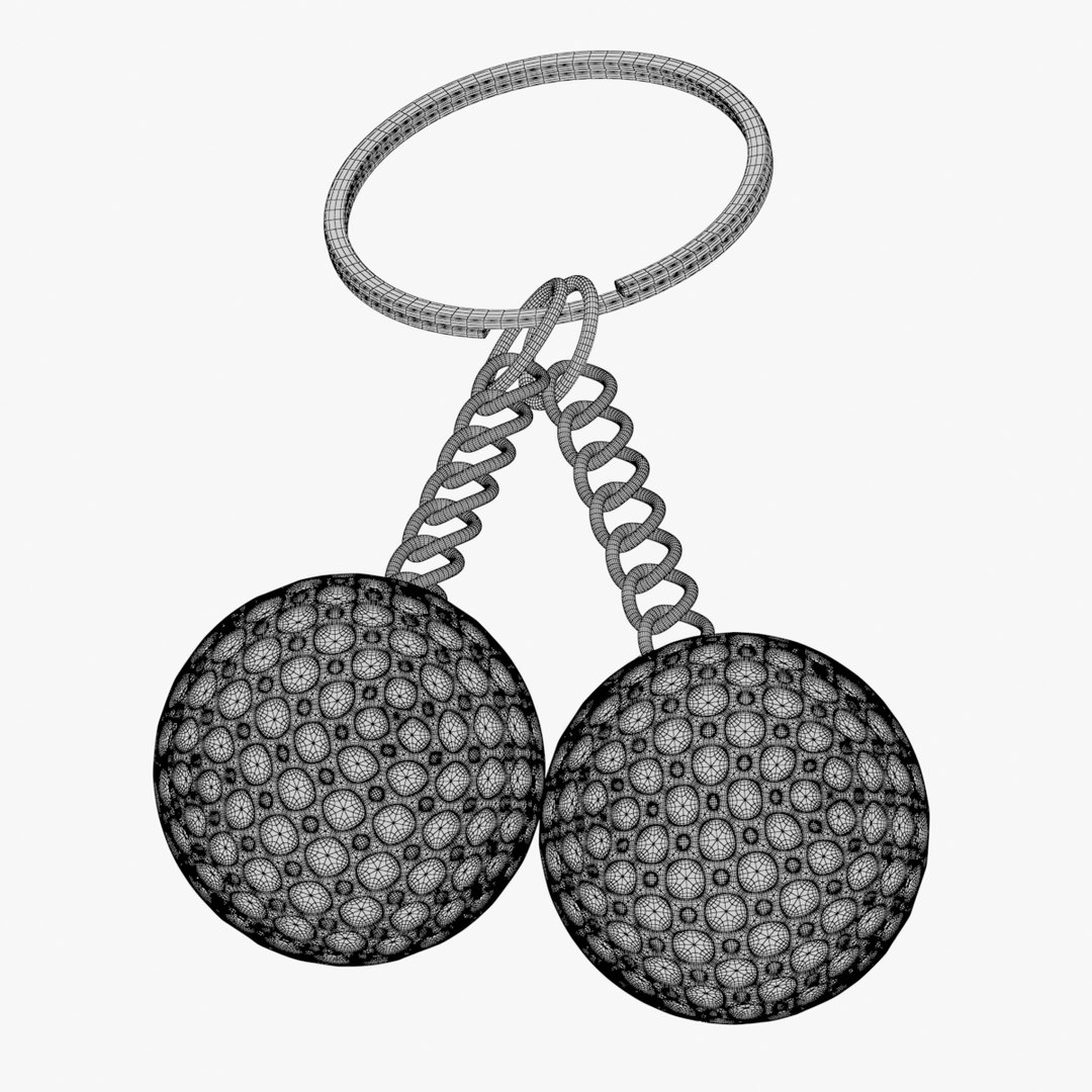Keychain Ball 3D Model - TurboSquid 1325068